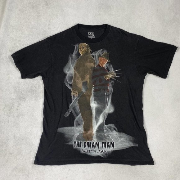 FEA Merchandising | Shirts | Fea The Dream Team Freddy Vs Jason Graphic ...